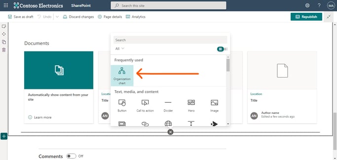 How To Use The Organization Chart Web Part In Sharepoint